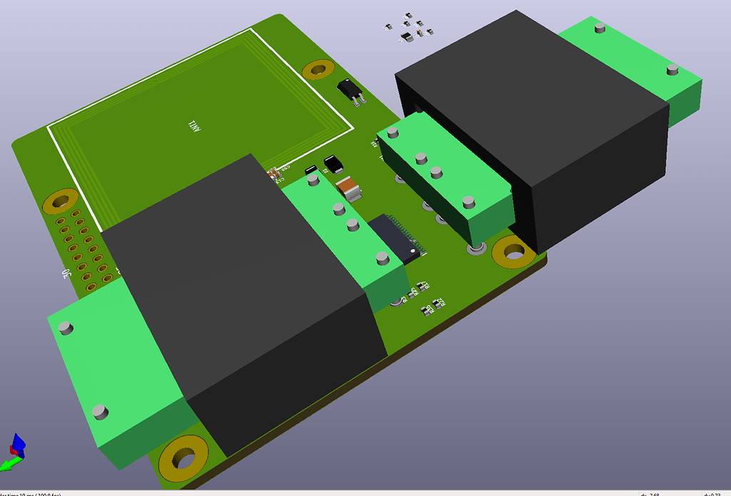 3d Model Get 1 Extra Mirrored Part SOLVED Layout KiCad Info Forums