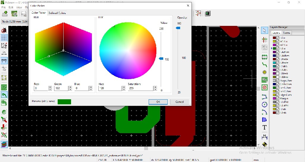 Transparent Tracks On Pcbnew Layout KiCad Info Forums
