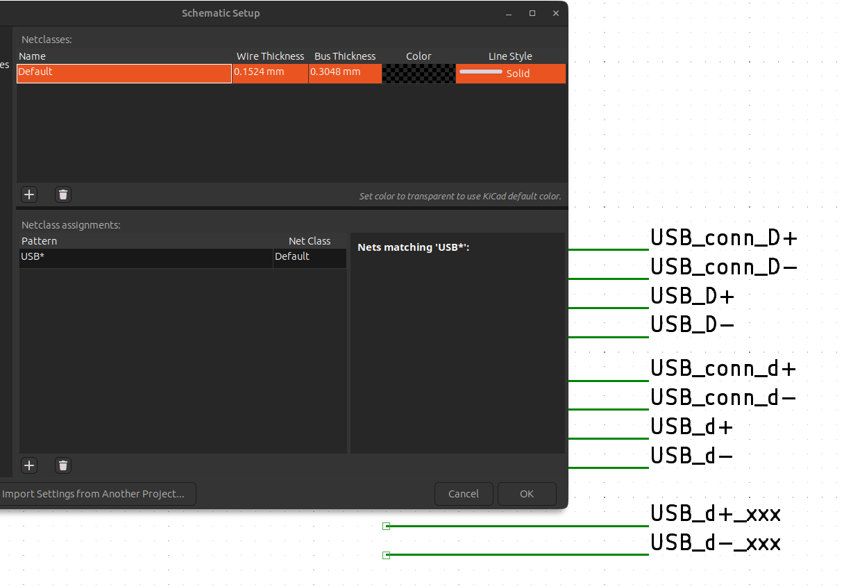 Solved Netclasses Regexp Slash Wildcard Field Schematic KiCad