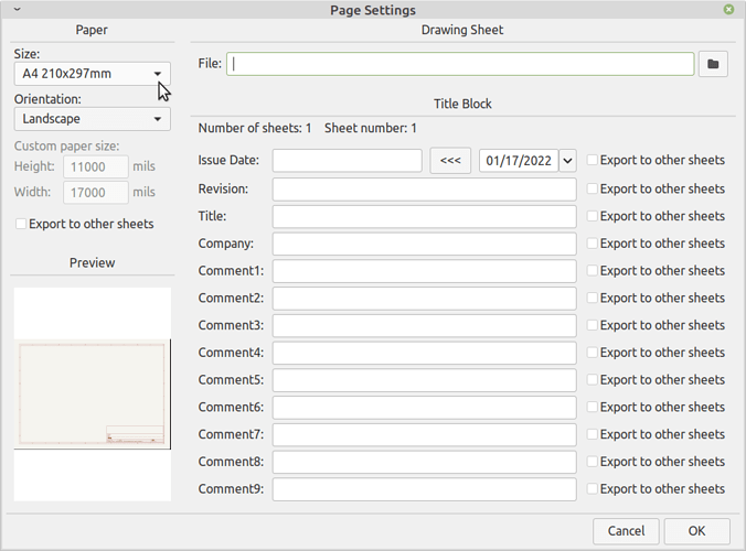 DRawing Sheet For Eagle Import Schematic KiCad info Forums