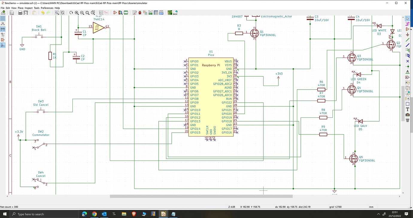 Connecting to a Pi Pico - Schematic - KiCad.info Forums
