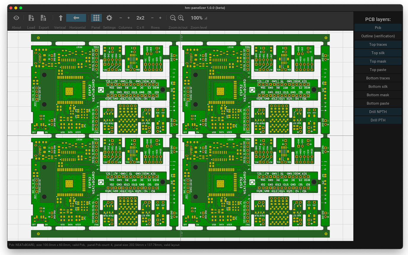 Companion Tool For Panelizing PCBs Community KiCad info Forums