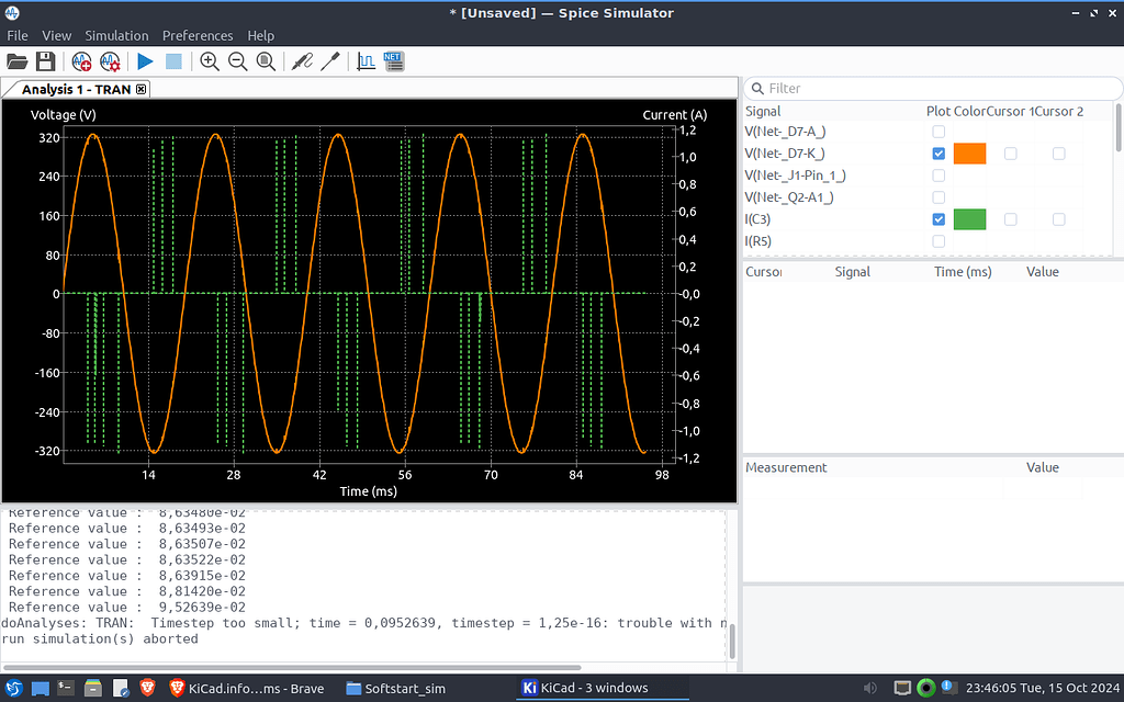 V8 Is There An Explanation For This Simulation Output Simulation Ngspice Forums