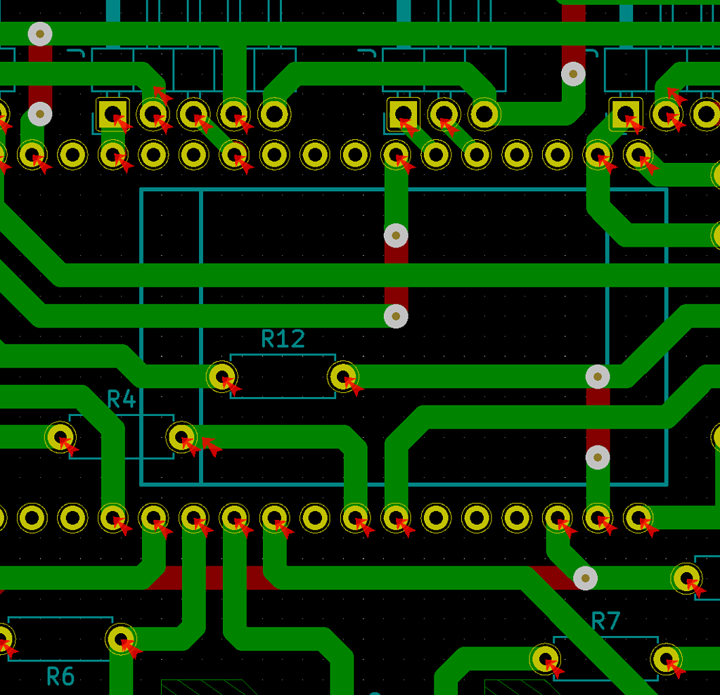 Every Connection Track Too Close To Pad - Layout - KiCad.info Forums