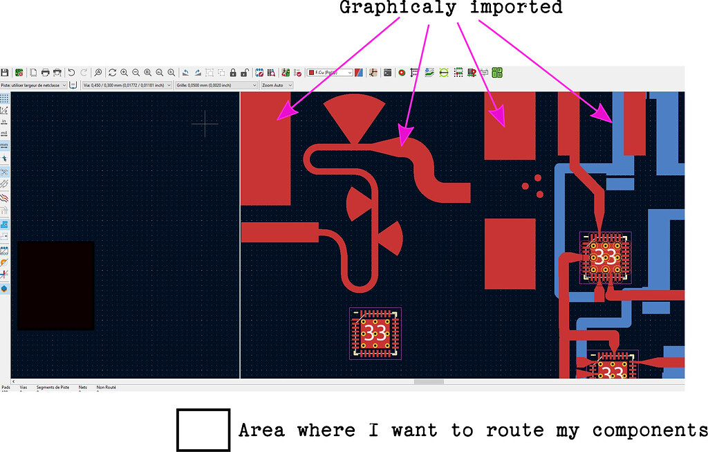 Assign NET to graphical imported shape KiCad 6.0 - Layout - KiCad.info ...