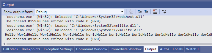 How To Capture Stdout In Visual Studio 2019 Software KiCad info Forums